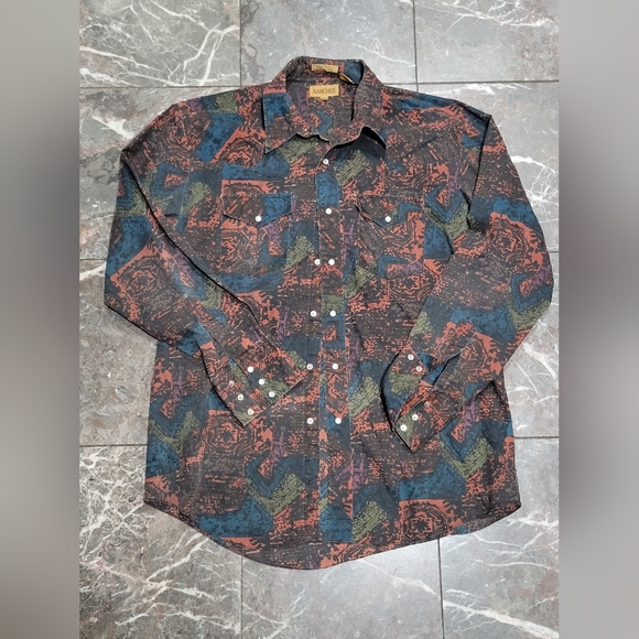 Rancher | Shirts | Vintage Cowboy Button | Poshmark